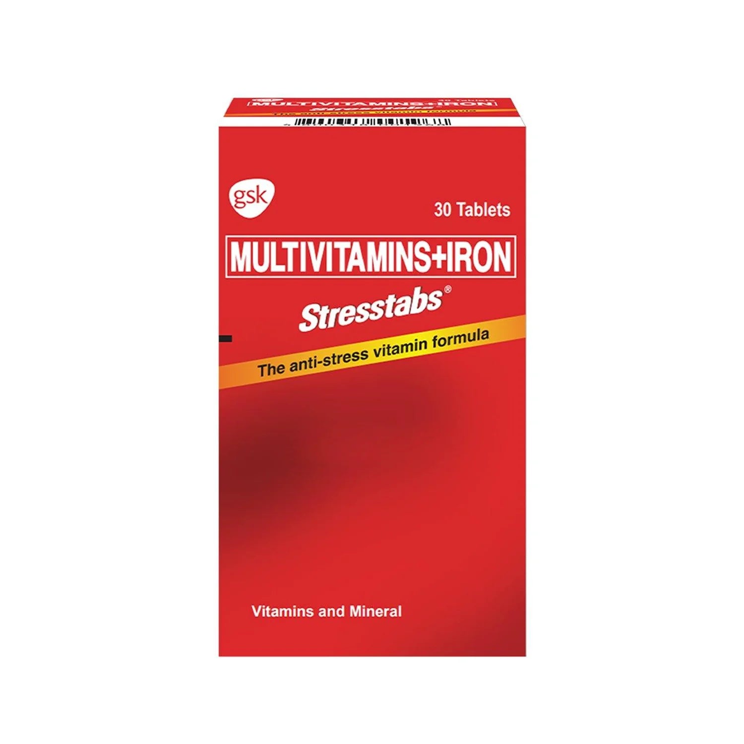 Stresstabs Multivitamins + Iron – 30 Tablets – D'Trends UAE